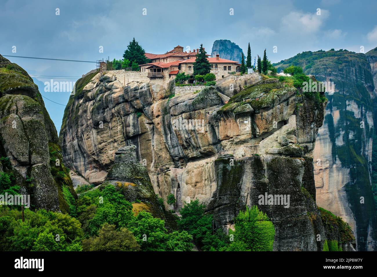 monastery, meteora, monasteries, meteoras Stock Photo - Alamy