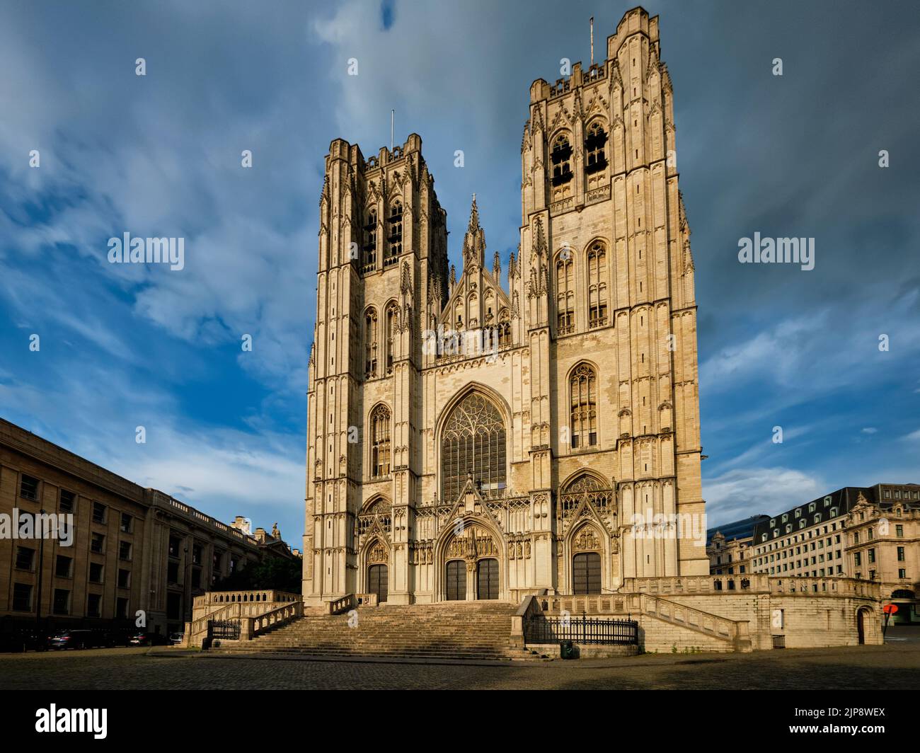 Wunderschne Kathedrale St Michael Und St Gudula Ebenbildnull