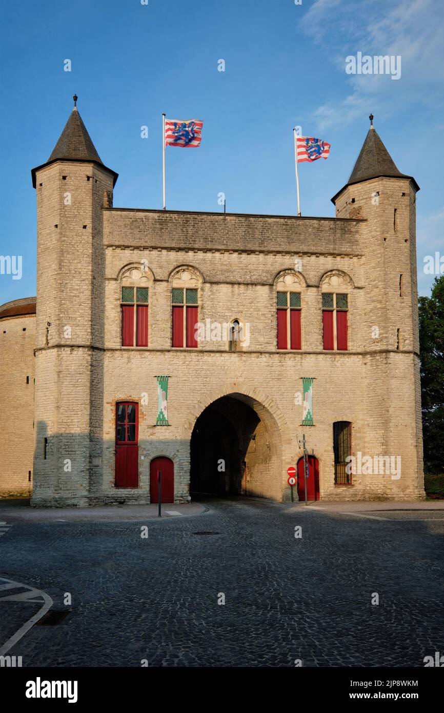 city gate, bruges, gates Stock Photo - Alamy