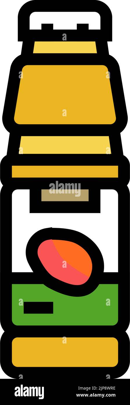 juice mango fruit color icon vector illustration Stock Vector Image ...