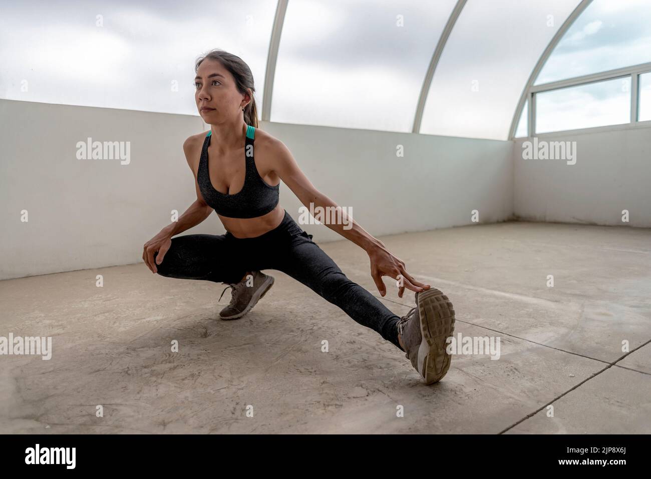 sports training, stretching, warming up, sportswoman, warm up, exercise, exercising, stretch ...