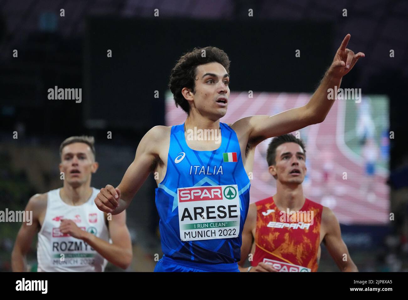 Munich, Germany. 15th Aug, 2022. Athletics: European Championships, Men ...