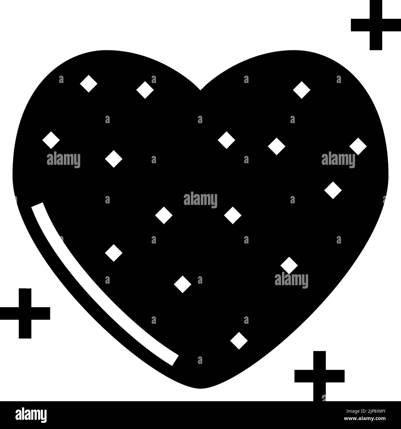 Jelly bean heart Black and White Stock Photos & Images - Alamy