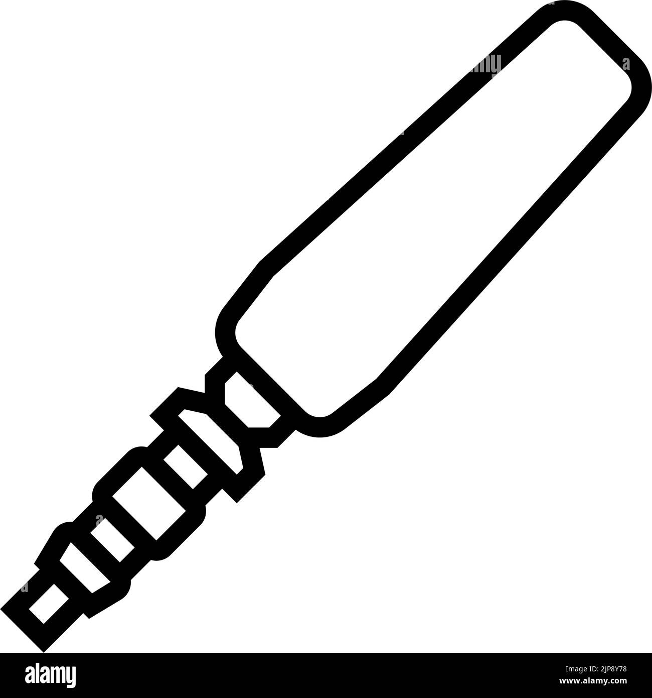 speech mic microphone line icon vector illustration Stock Vector Image ...