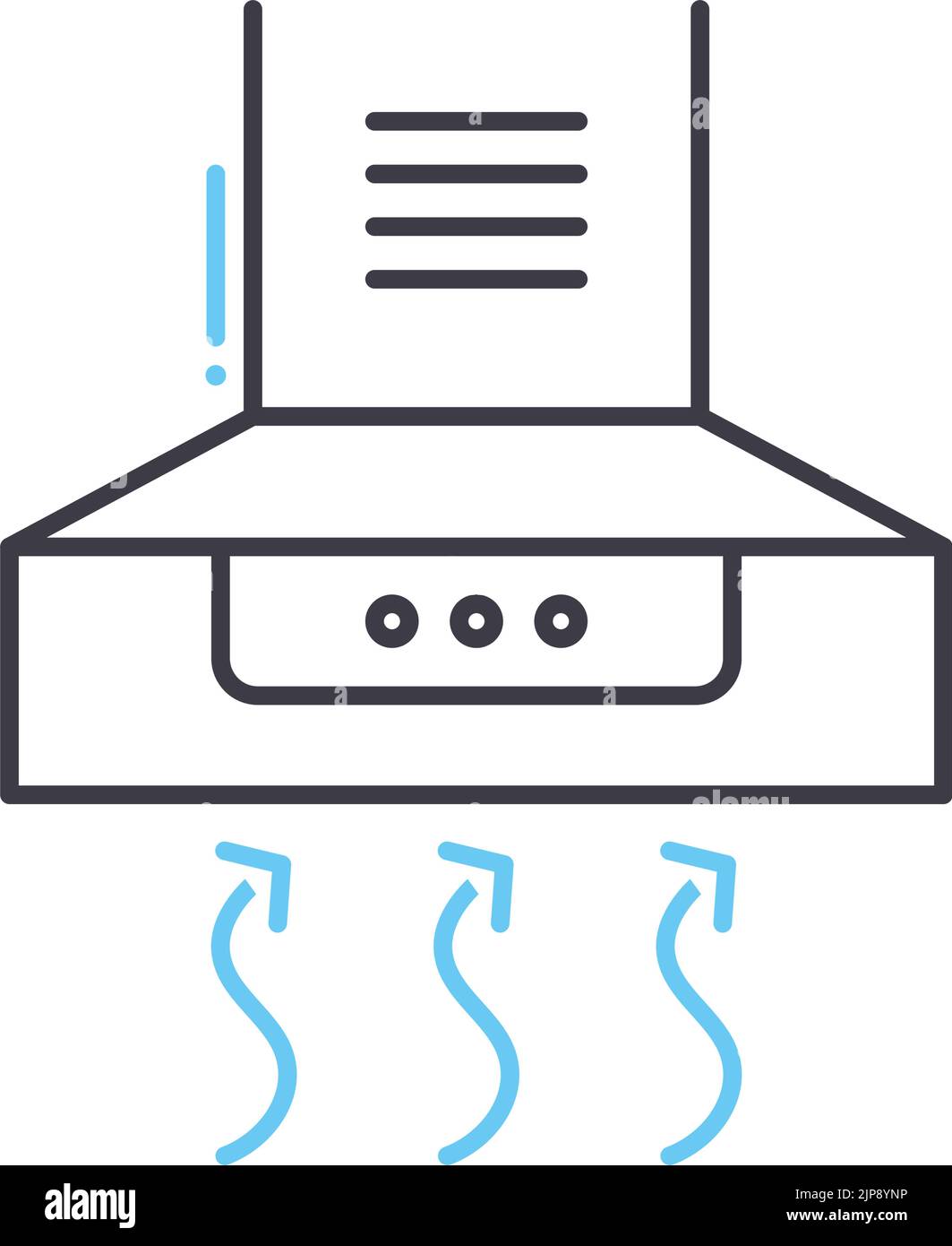 Kitchen extractor hoods Stock Vector Images - Alamy