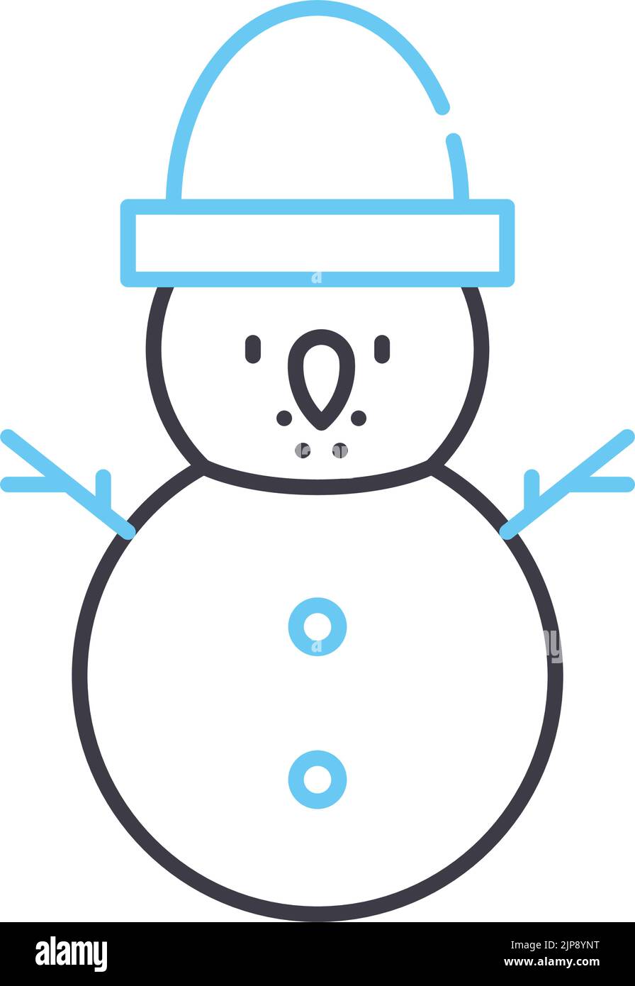 Snowman bow Stock Vector Images - Alamy