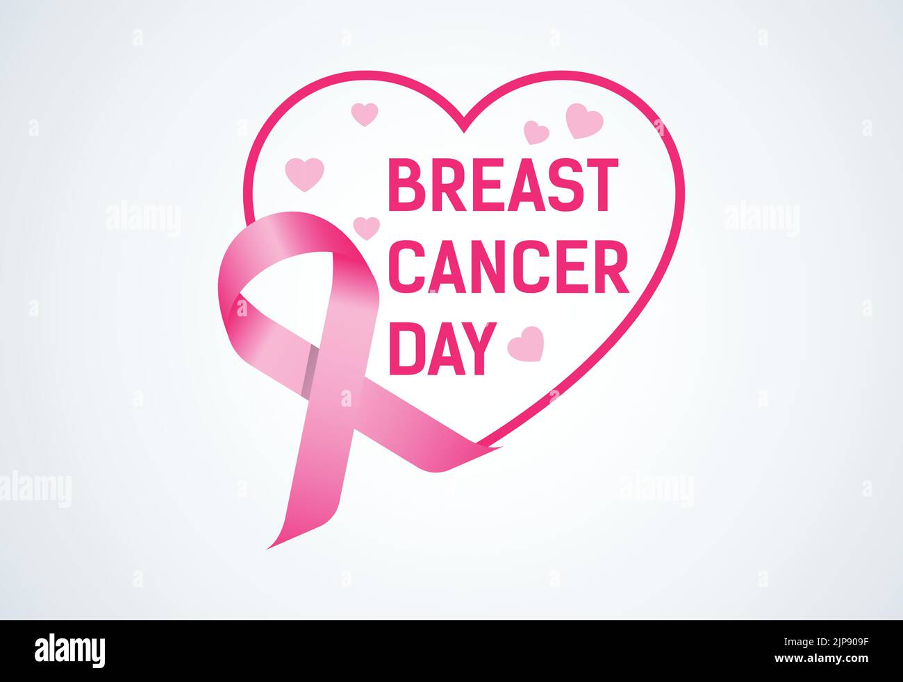 Breast cancer day. October is breast cancer awareness month. vector ...