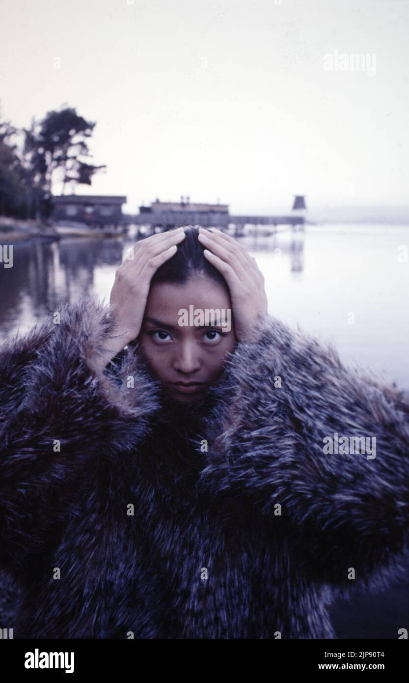 San Francisco 1995 Asian model lake side photo Janusz Konarski Stock ...