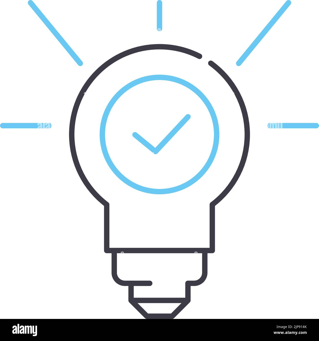 result line icon, outline symbol, vector illustration, concept sign ...