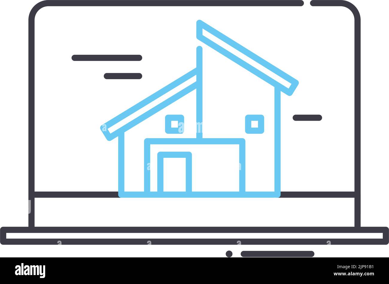 Set landing page design Cut Out Stock Images & Pictures - Alamy