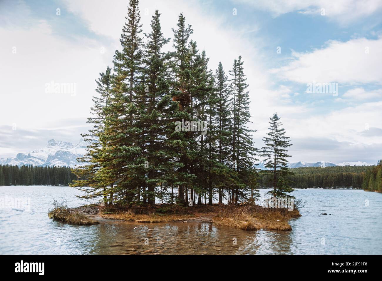 canada, island, banff national park, canadas, islands, banff national ...
