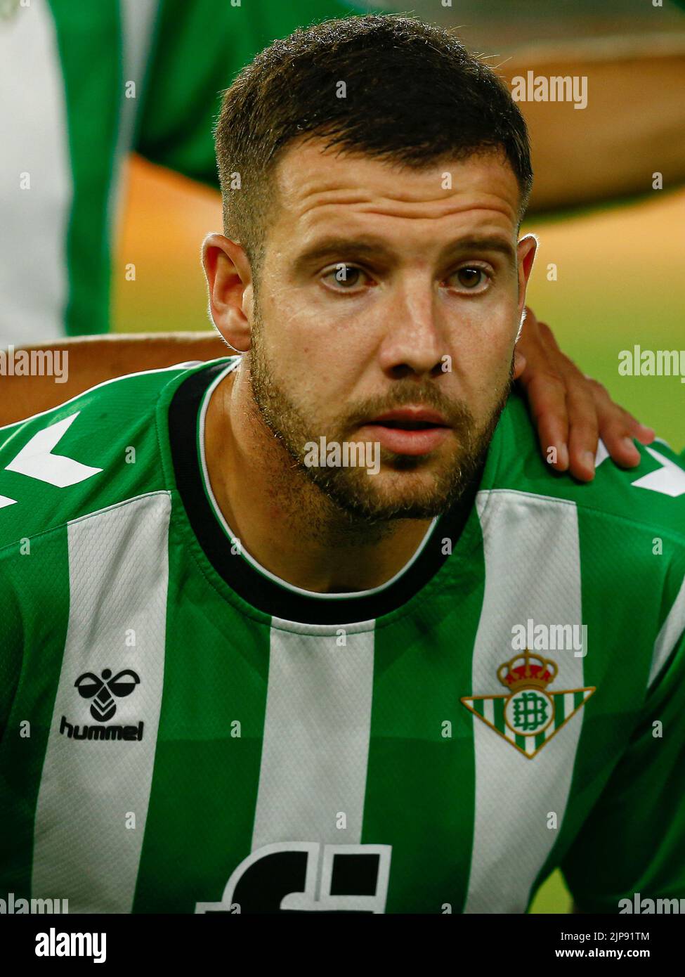 Sevilla, Spain, August 15, 2022, Aitor Ruibal of Real Betis during the ...