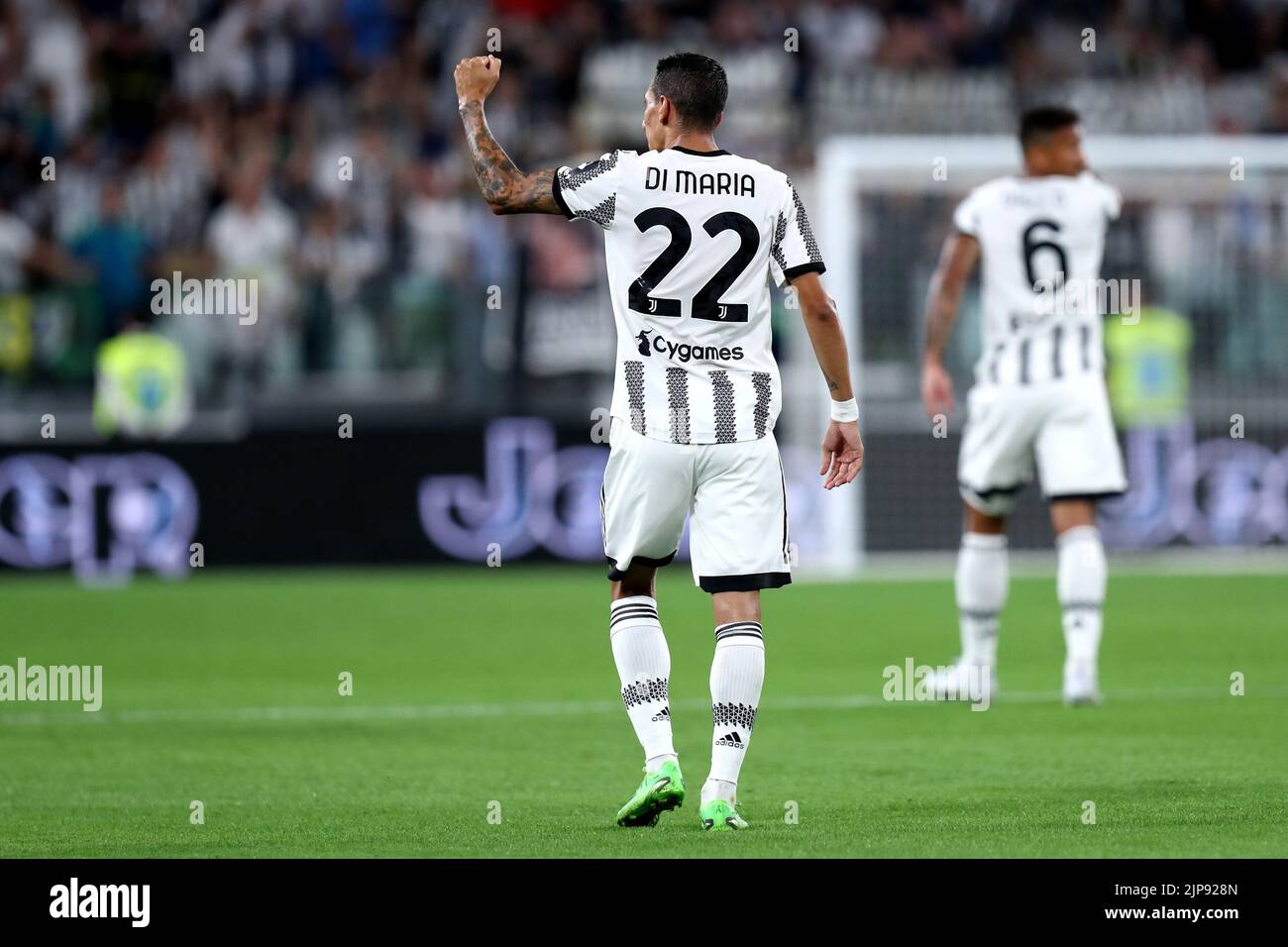 Torino, Italy . August 14, 2022, Angel Di Maria of Juventus Fc ...