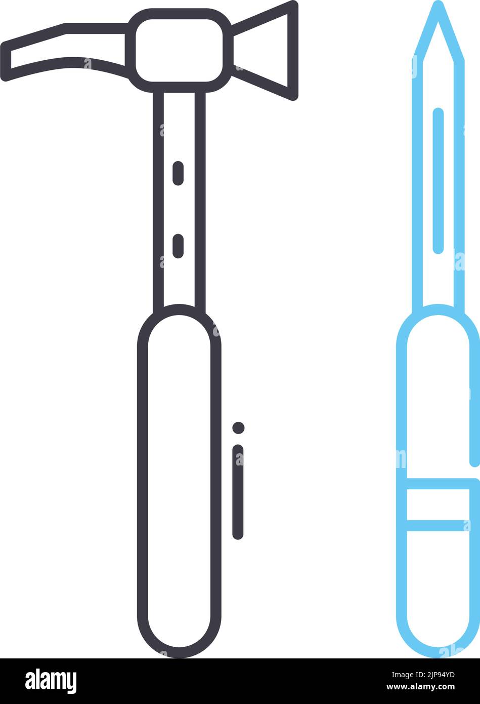 repair line icon, outline symbol, vector illustration, concept sign ...