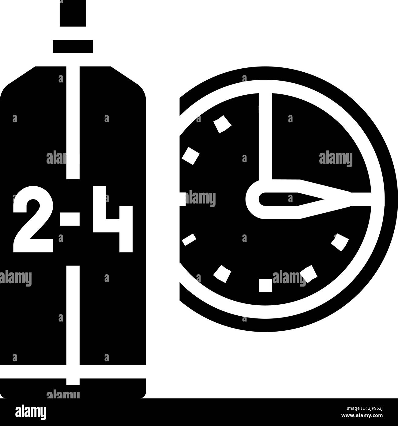 eau de cologne edc cosmetic glyph icon vector illustration Stock Vector ...