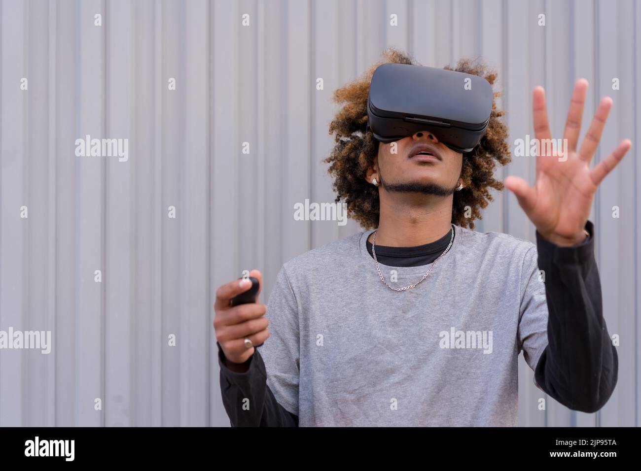 virtual reality, simulation, 3d glasses, person of color, vr, immersion, metaverse, computer ...