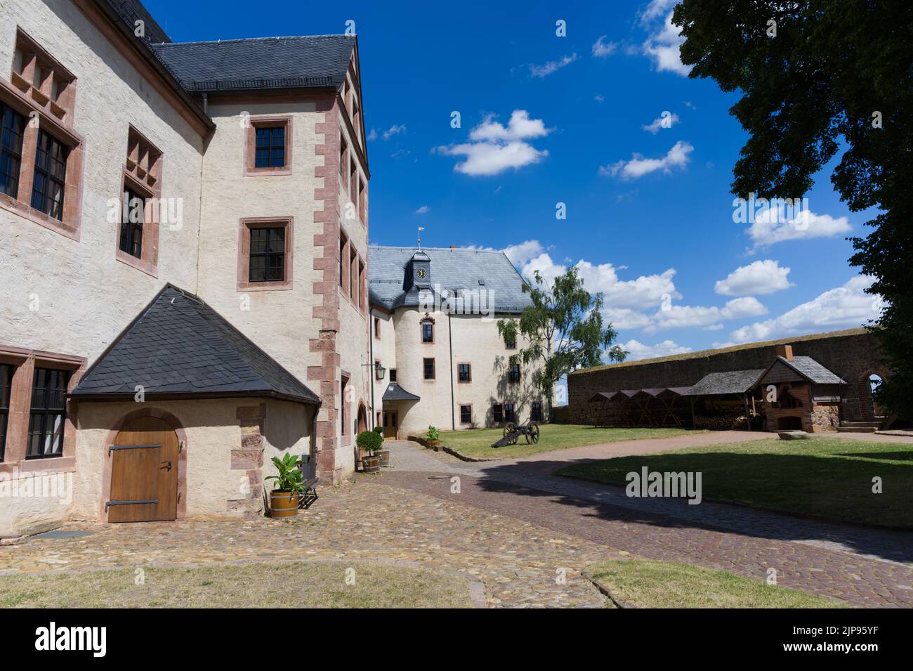 Mildenstein Castle in Leisnig Germany photo nice weather Stock Photo ...