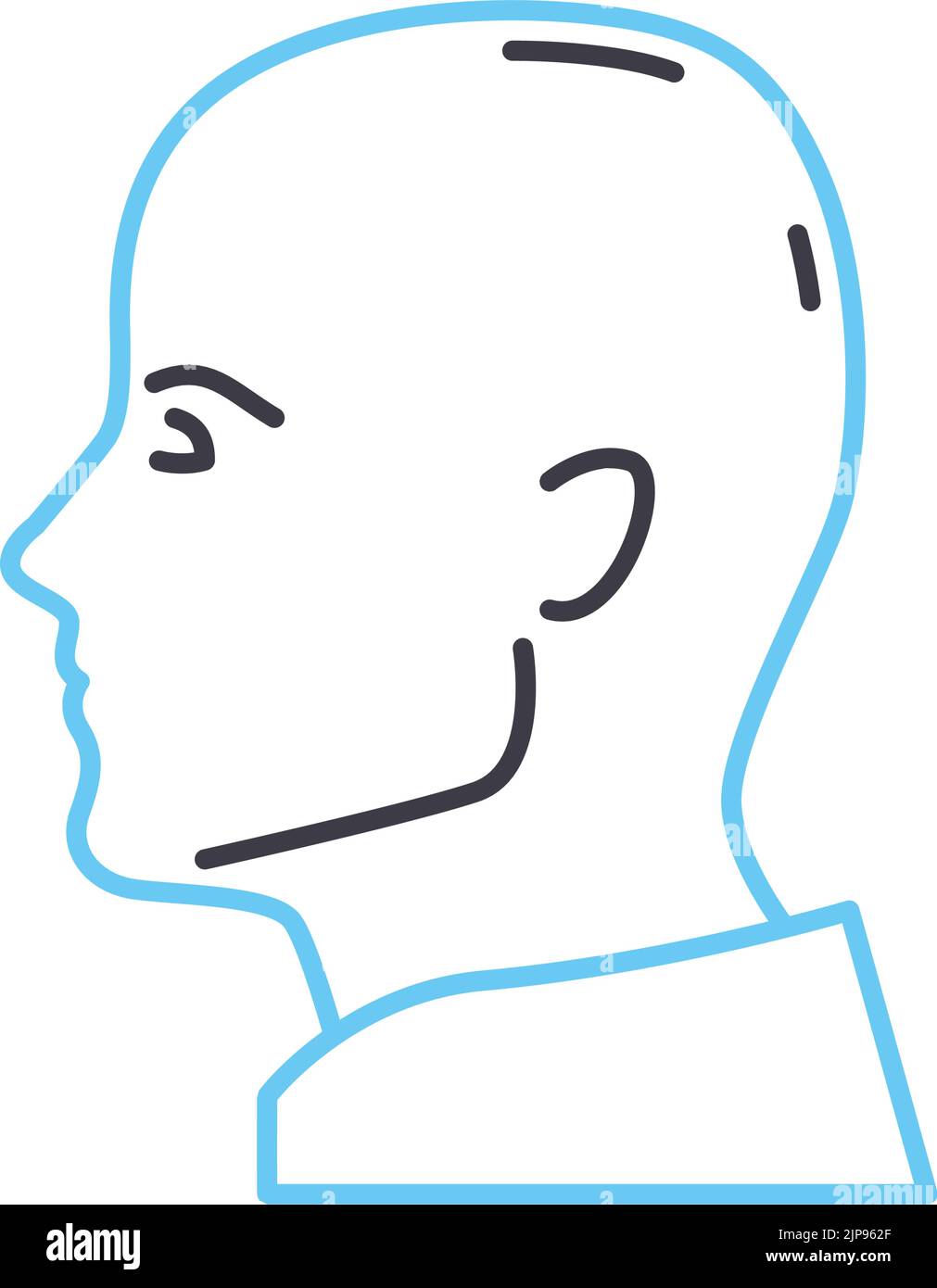 Outline profile hi-res stock photography and images - Alamy