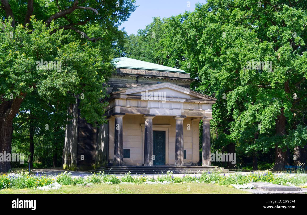 Mausoleum in Hannover (Hanover) Germany Europe Stock Photo - Alamy