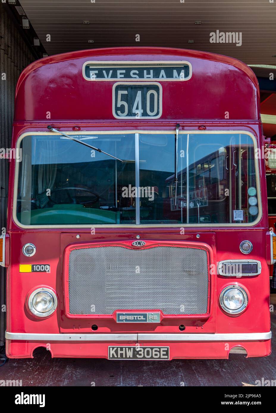 Vintage buses on display at The Transport Museum in Wythall ...