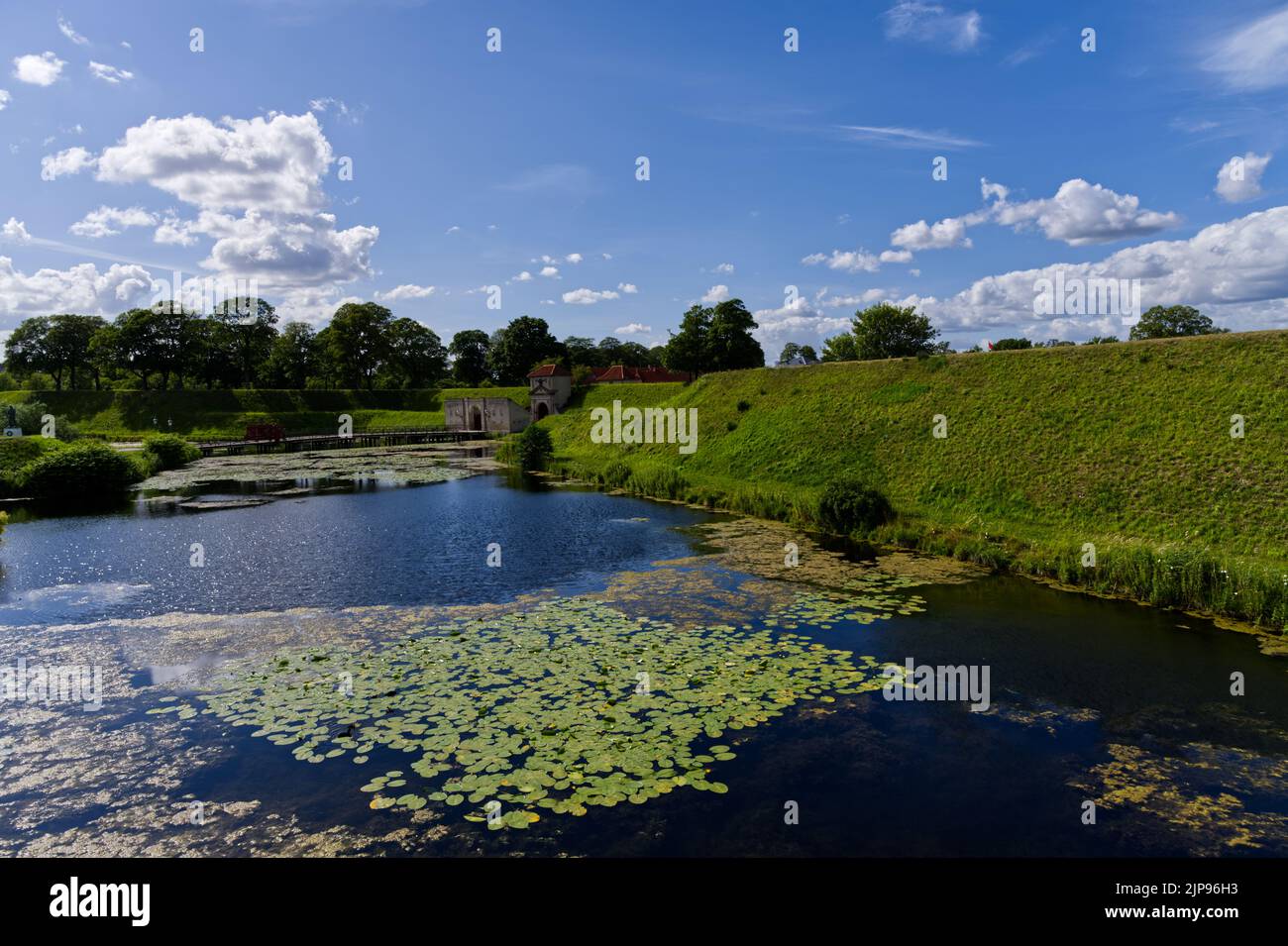 Copenhagen Kastellet park in nice weather Stock Photo - Alamy