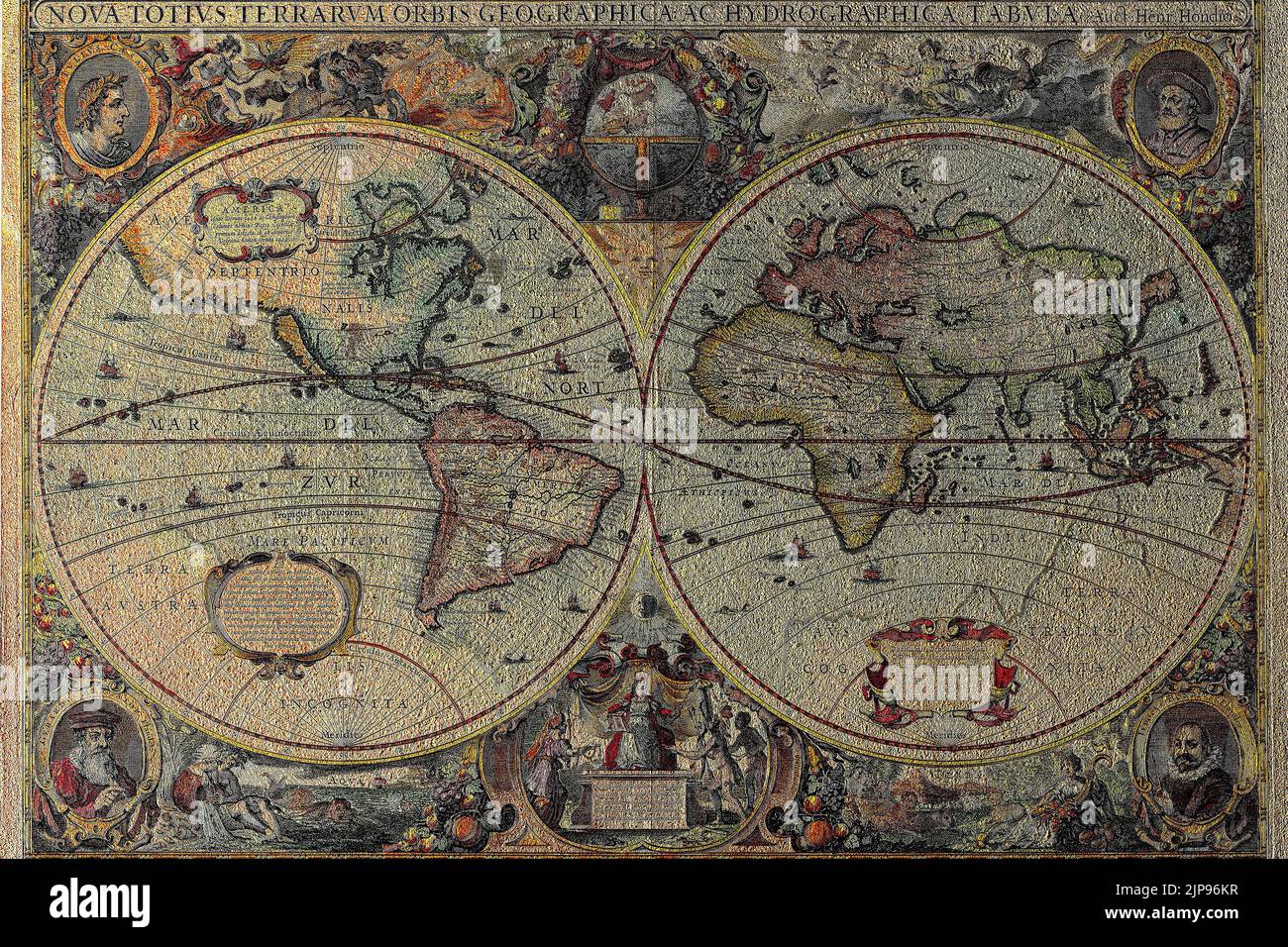 Ancient world map hi-res stock photography and images - Alamy