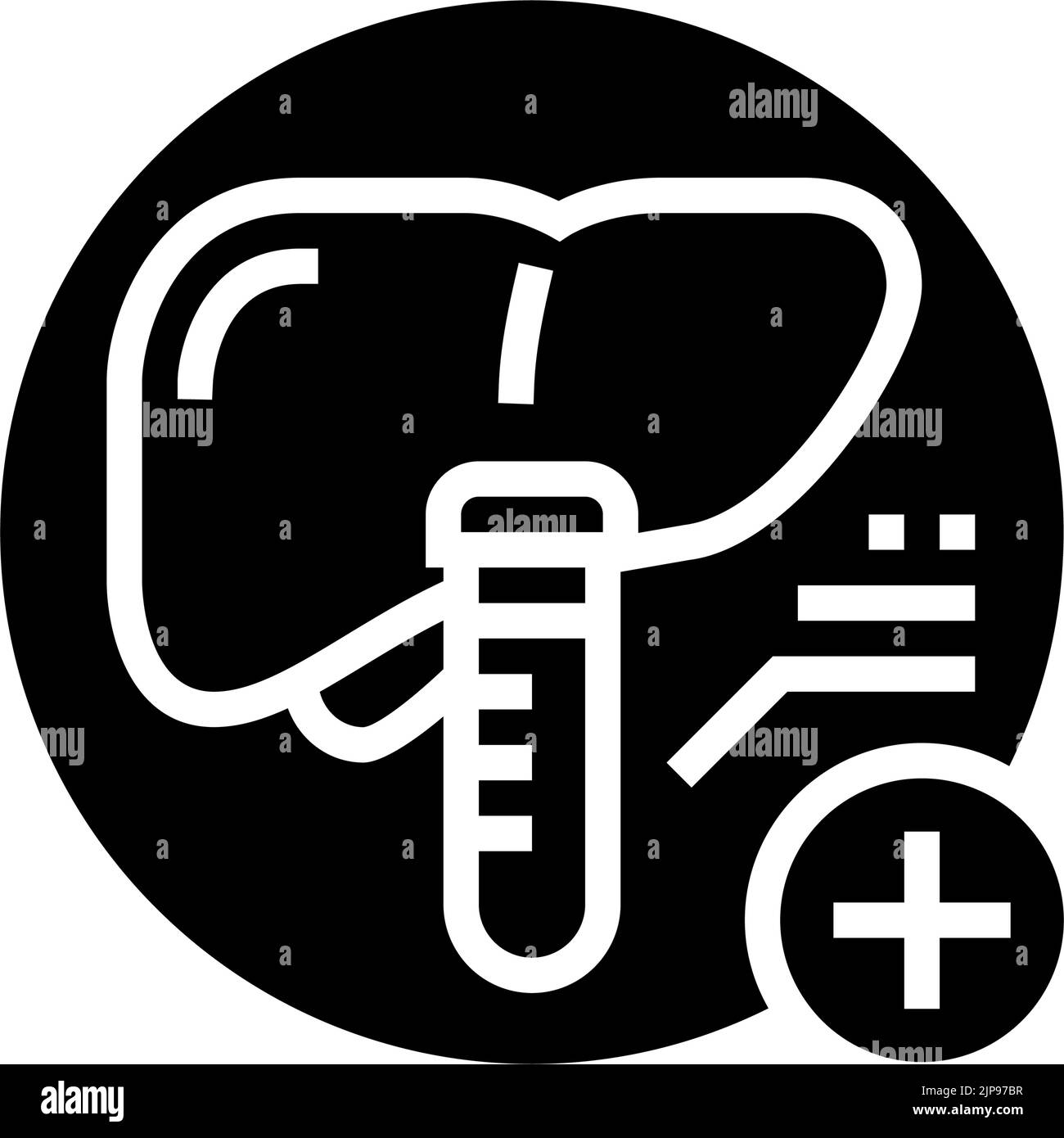 liver function tests health check glyph icon vector illustration Stock ... liver function tests health check glyph icon vector illustration Stock ...