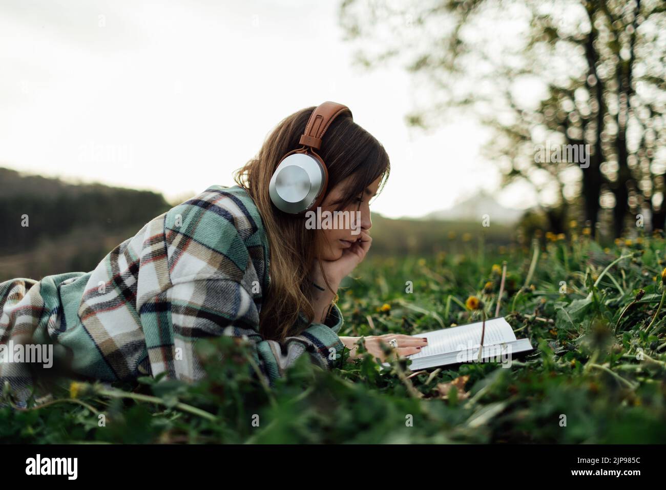 lying, reading, listening music, lying down, read, reading a book ...