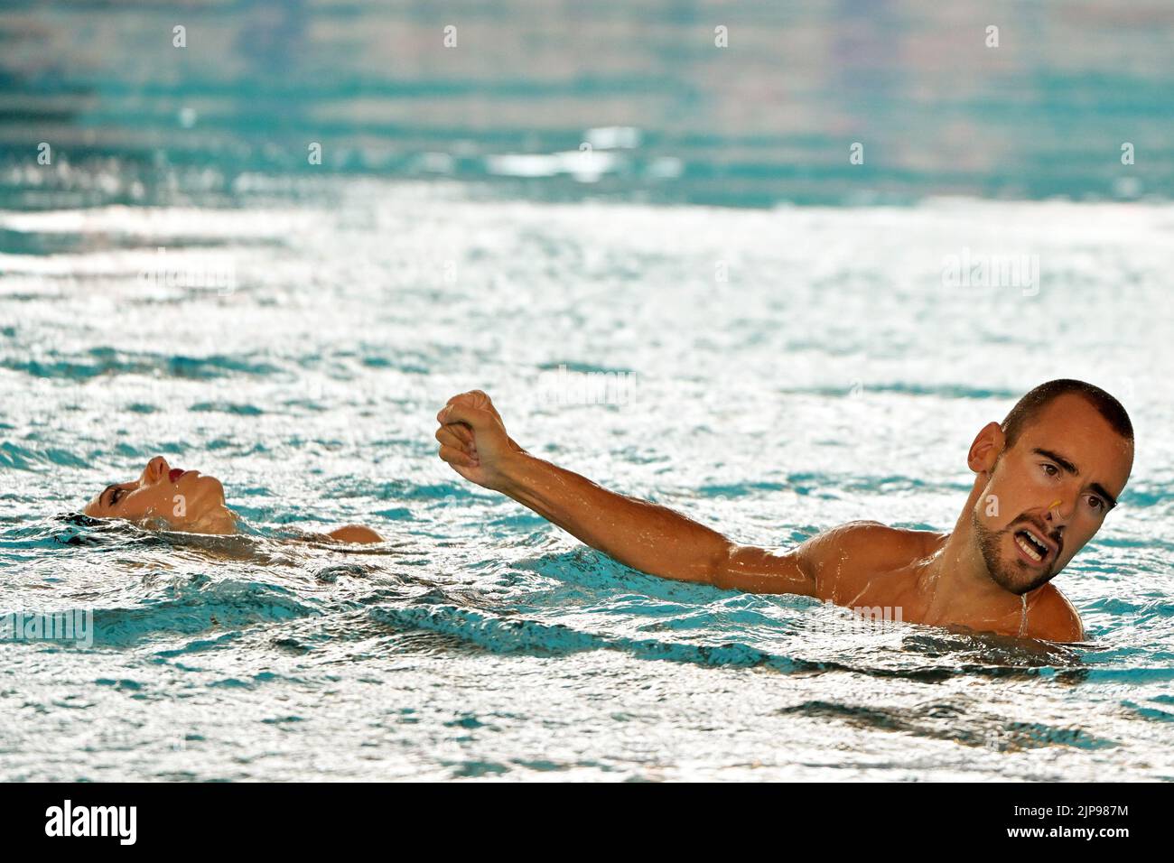 Rome, Italy. 15th Aug, 2022. Rome, August 15, 2022 European Swimming ...