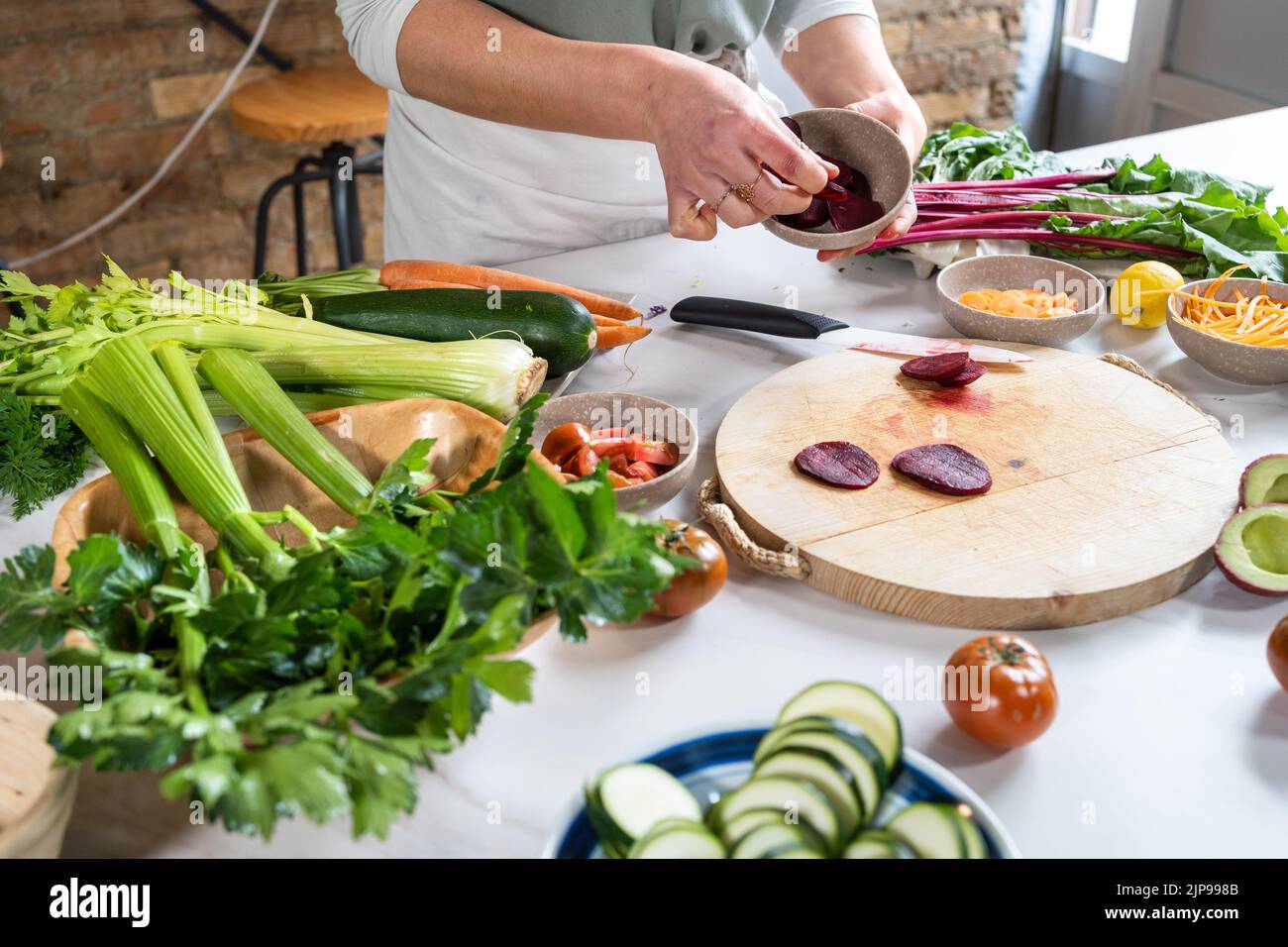 cooking, preparation, cutting board, to cook, preparations, cutting ...