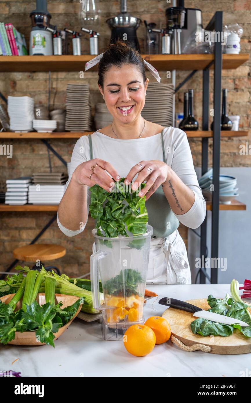 preparation, smoothie, food processor, fill, preparations, smoothies ...
