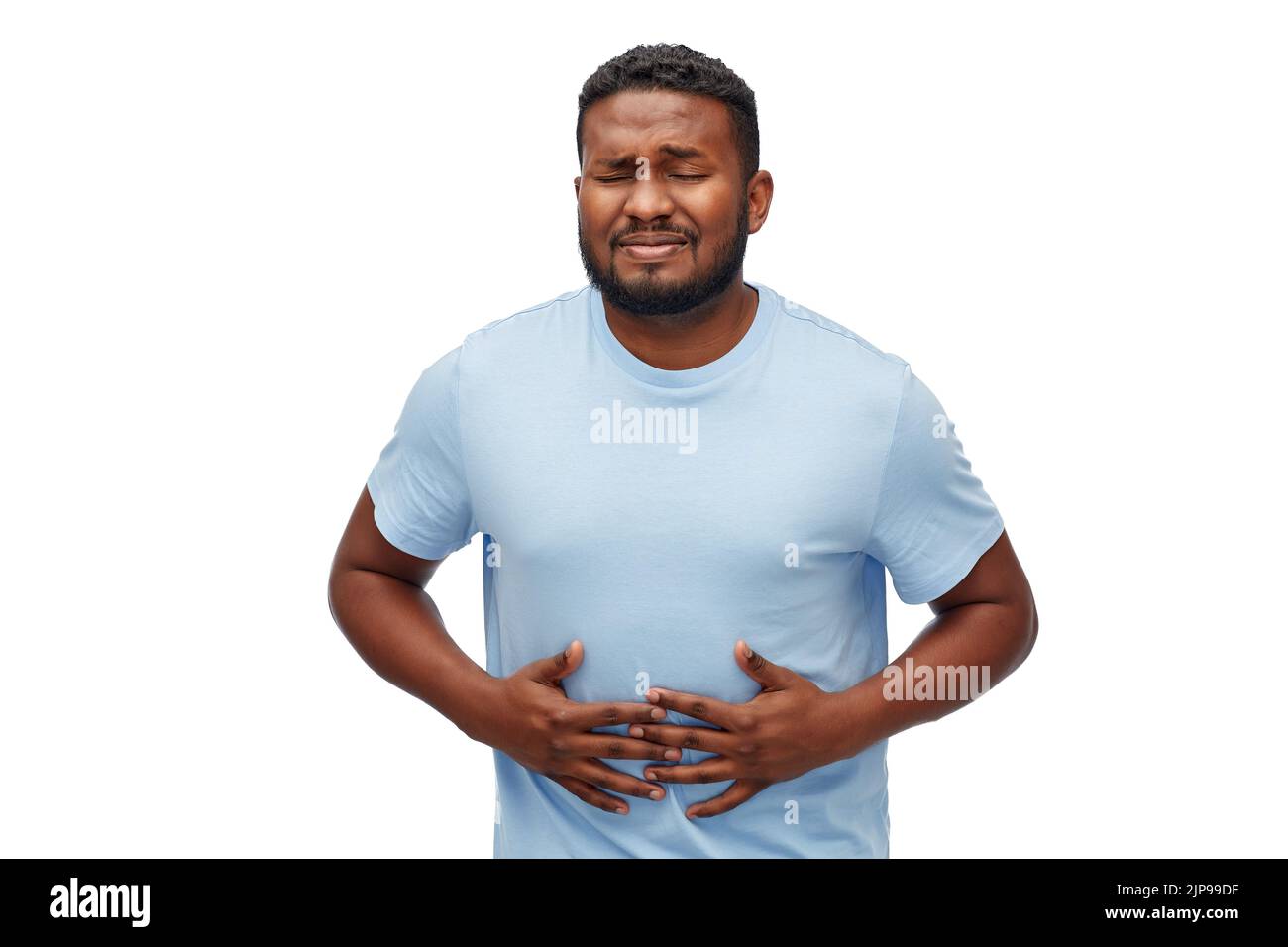 Stomach ache sick black hi-res stock photography and images - Alamy