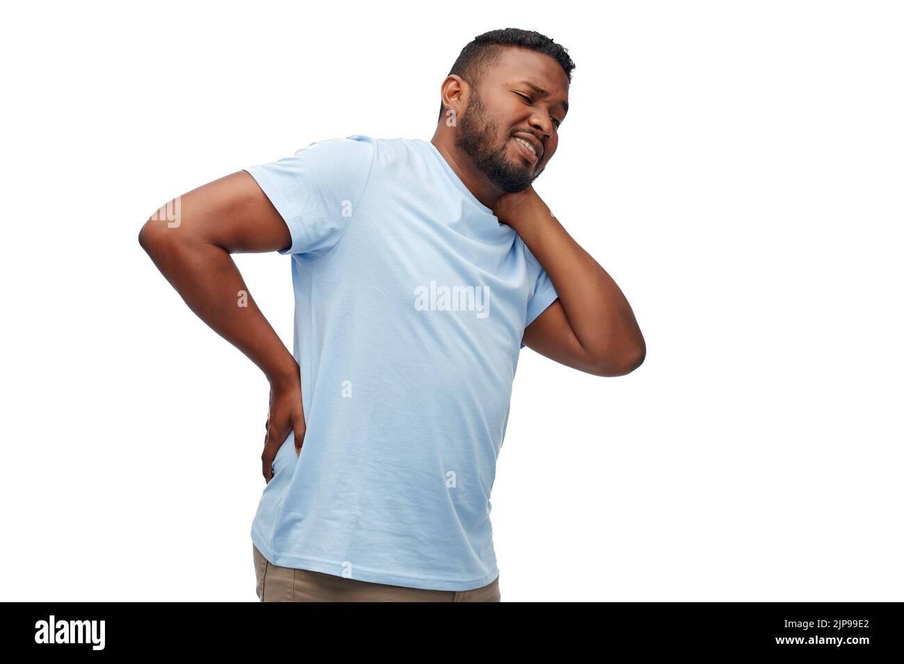 Man suffering from lower hi-res stock photography and images - Alamy