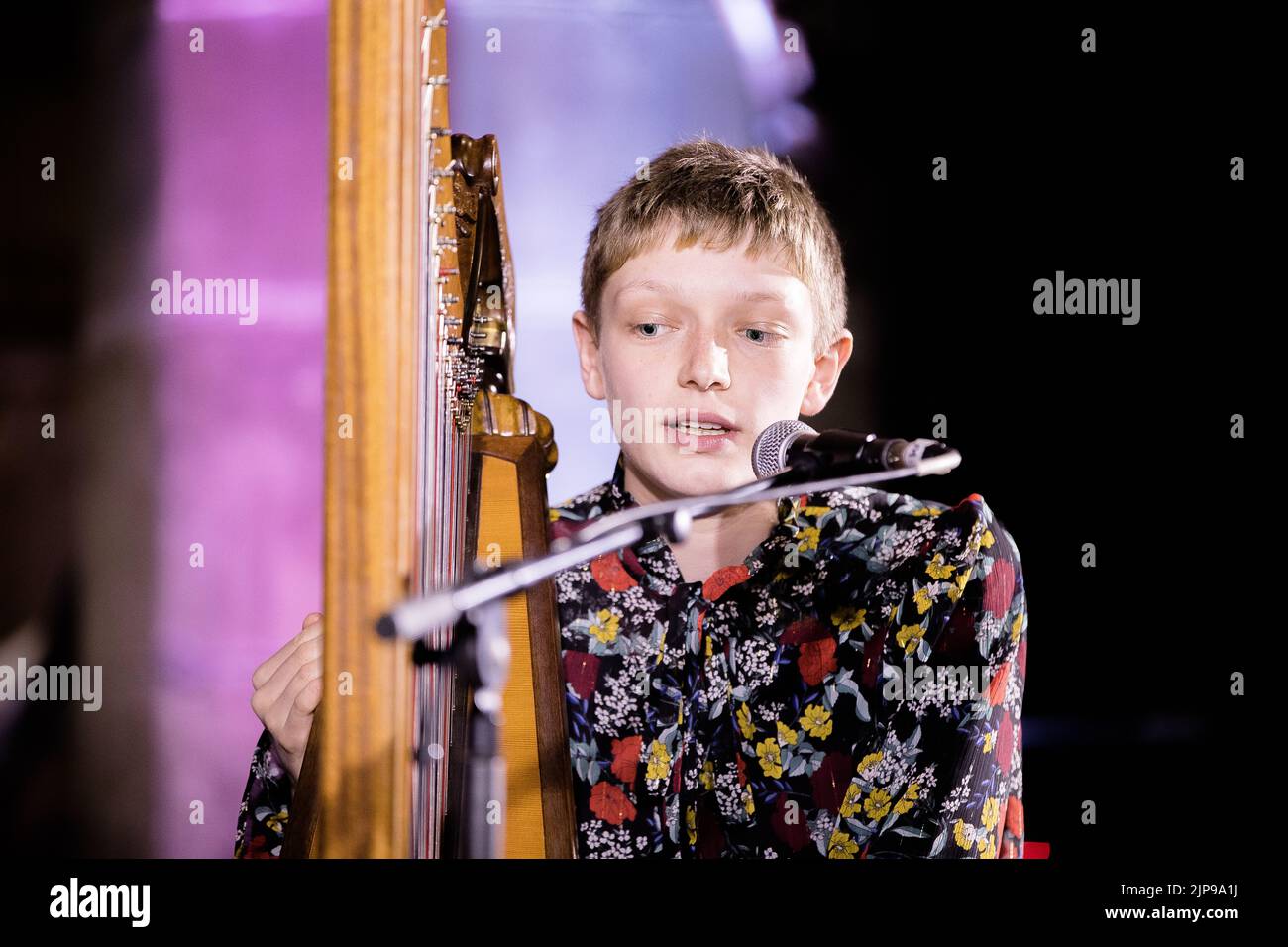 Cerys Hafana performing in St Giles' Church in Wrexham as part of the ...