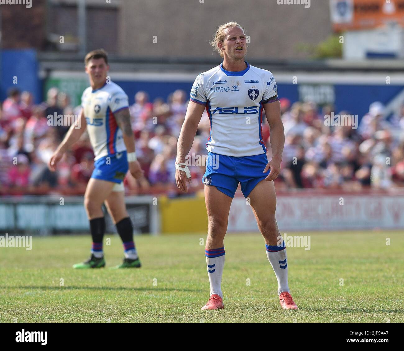 Wakefield, England - 14th August 2022 - Wakefield Trinity's Jacob ...