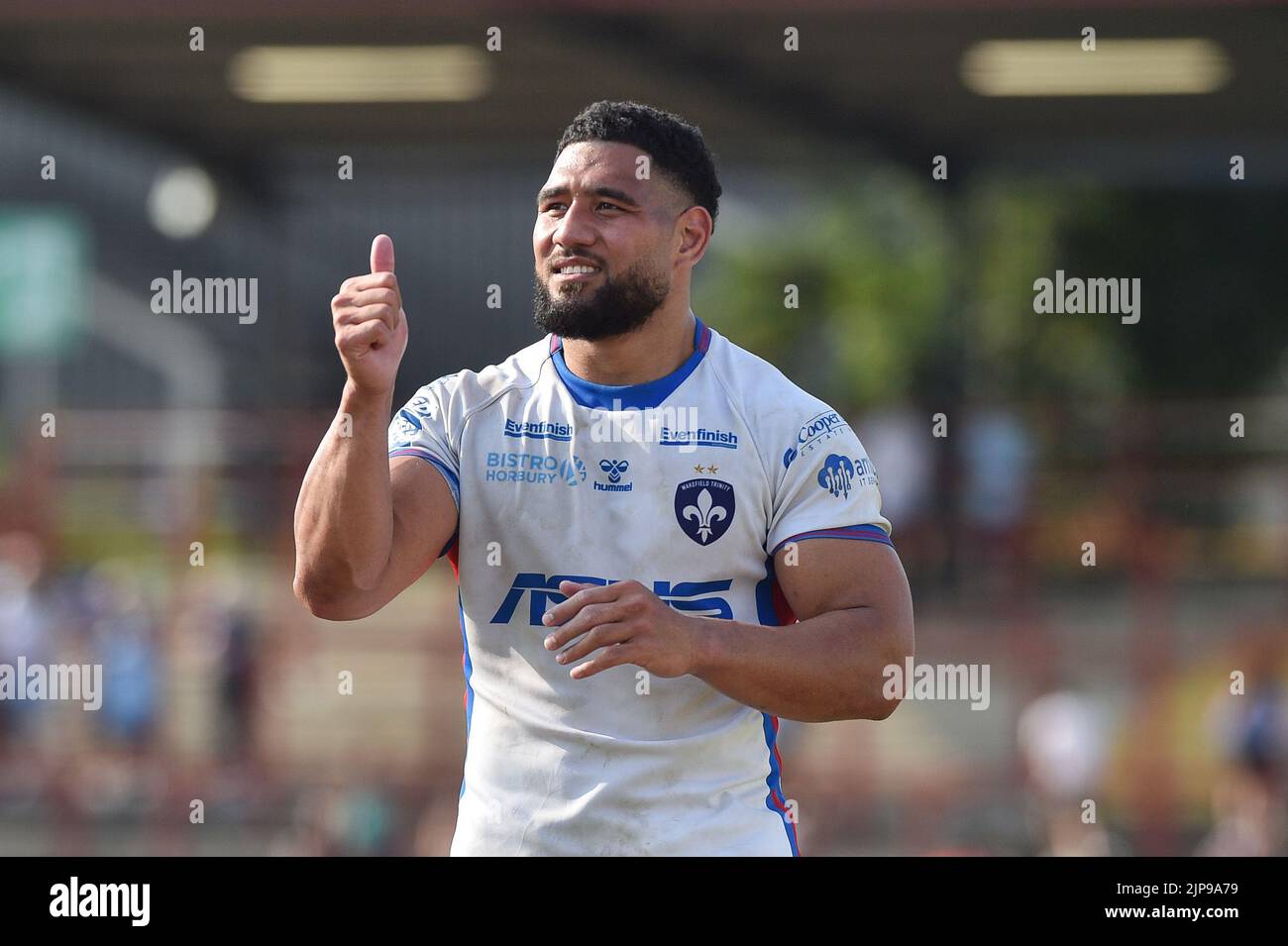 Wakefield, England - 14th August 2022 - Wakefield Trinity's Kelepi ...