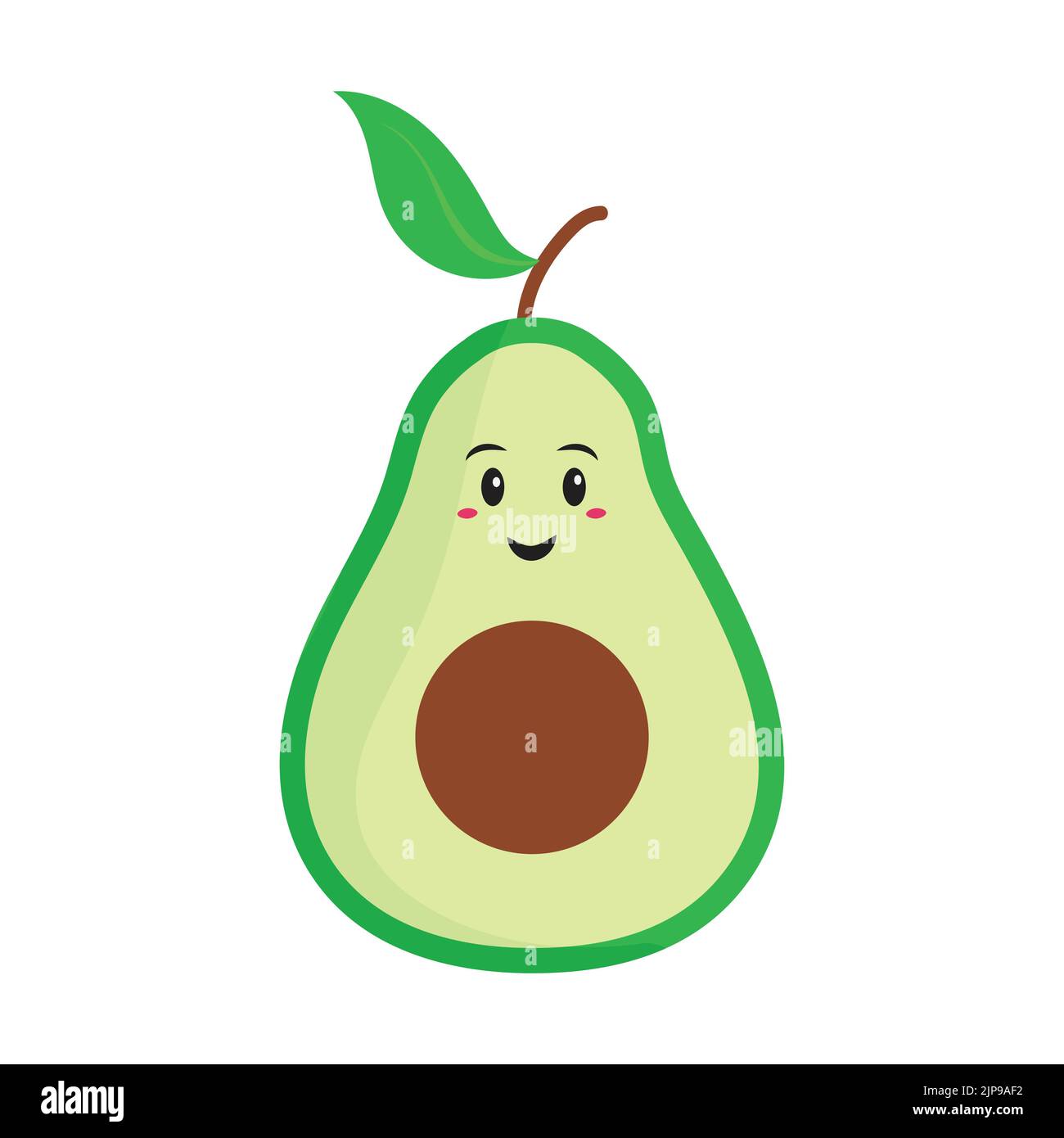 Face avocado Stock Vector Images - Alamy