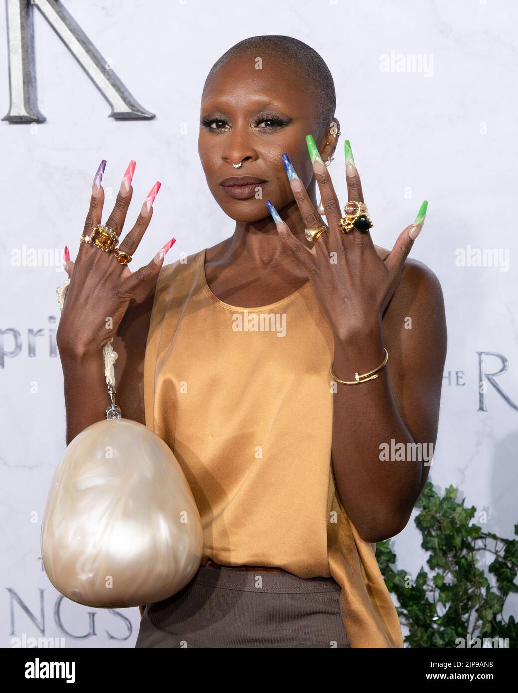 August 15, 2022, Culver City, California, USA: CYNTHIA ERIVO attends ...