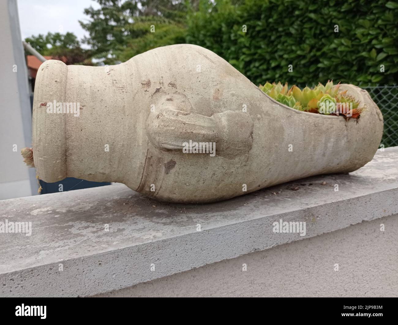 UN POT DE FLEURS ORIGINAL, FRANCE Stock Photo - Alamy