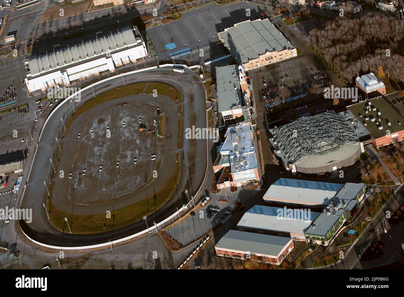 ExpoCite in Quebec city is pictured in this aerial photo November 11 ...