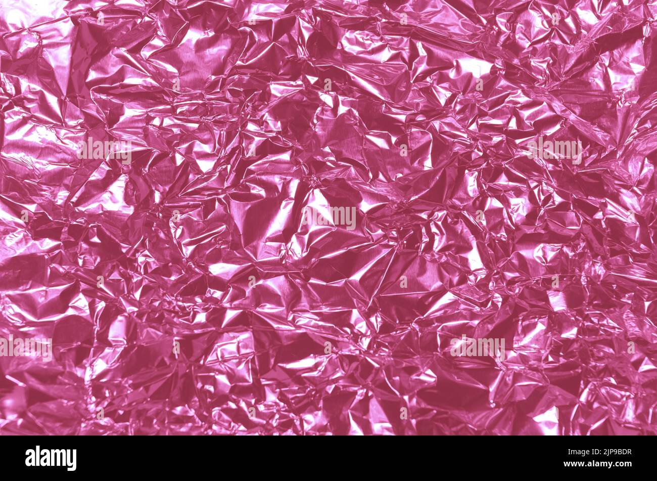 Pink foil texture background hi-res stock photography and images - Alamy