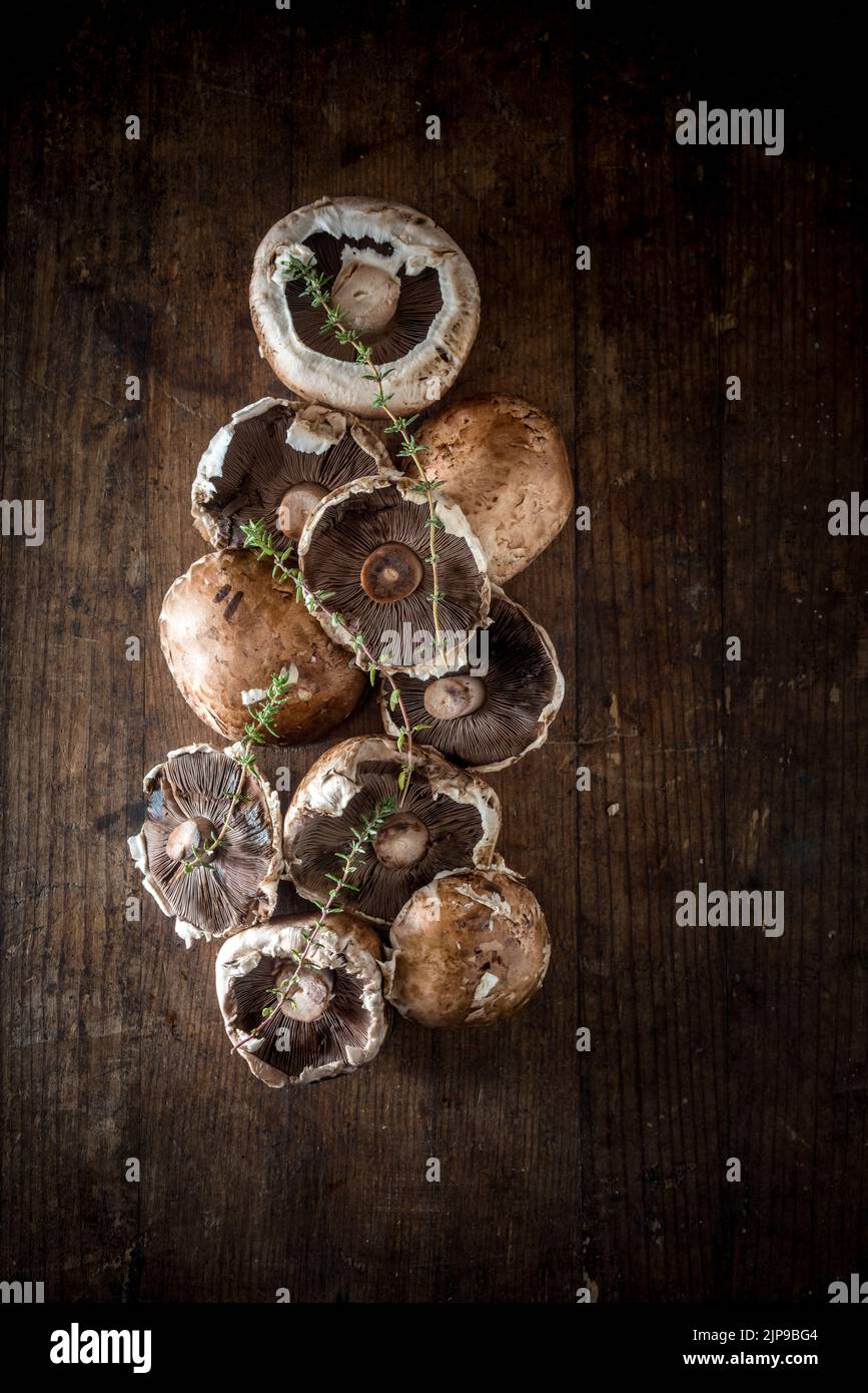 mushroom, rustic, mushrooms, rustics Stock Photo - Alamy