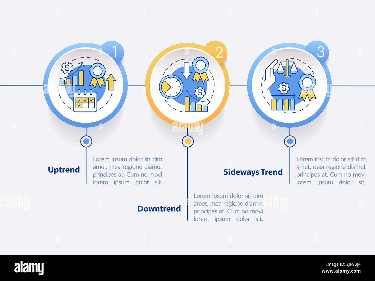 Types of trends circle infographic template Stock Vector Image & Art ...