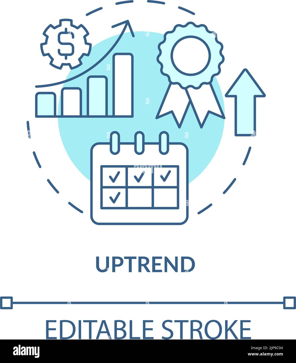 Uptrend Stock Vector Images - Alamy
