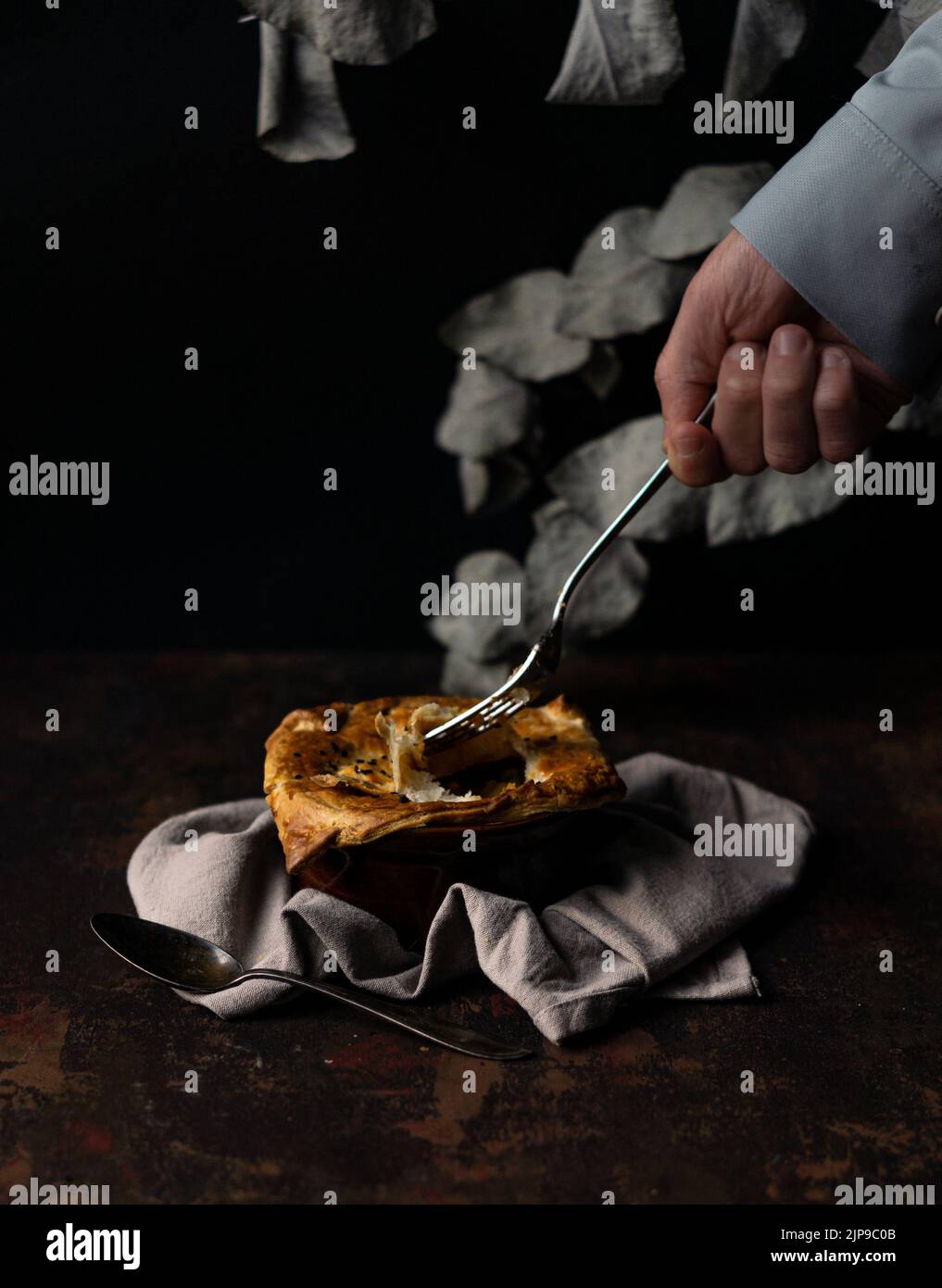 Hand pie hi-res stock photography and images - Alamy