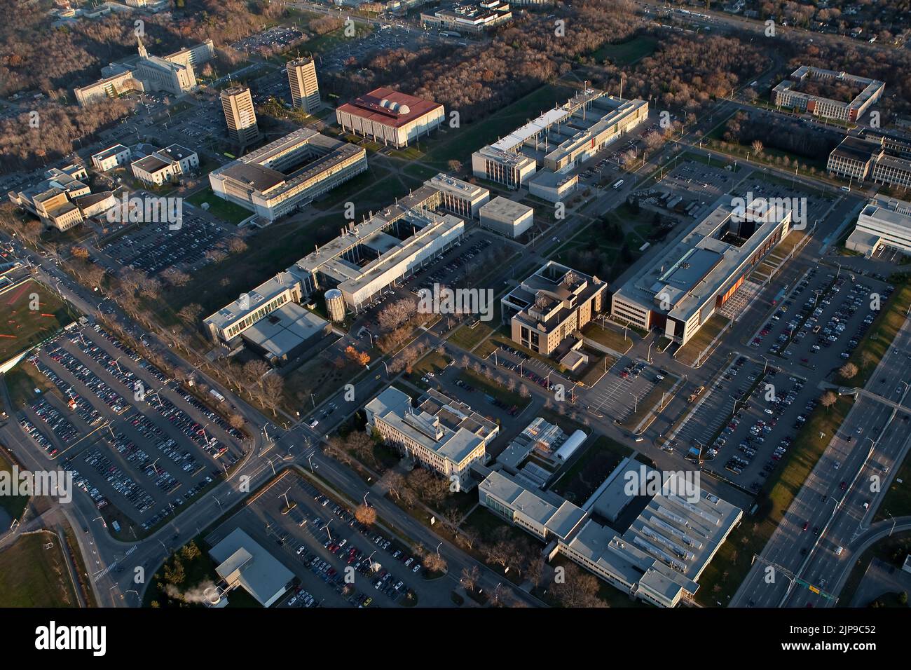 Universite Laval university in Quebec city is pictured in this aerial ...