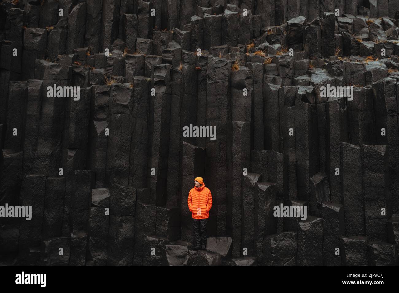 basalt columns, rock face, svartifoss, nature collection, basalt column ...