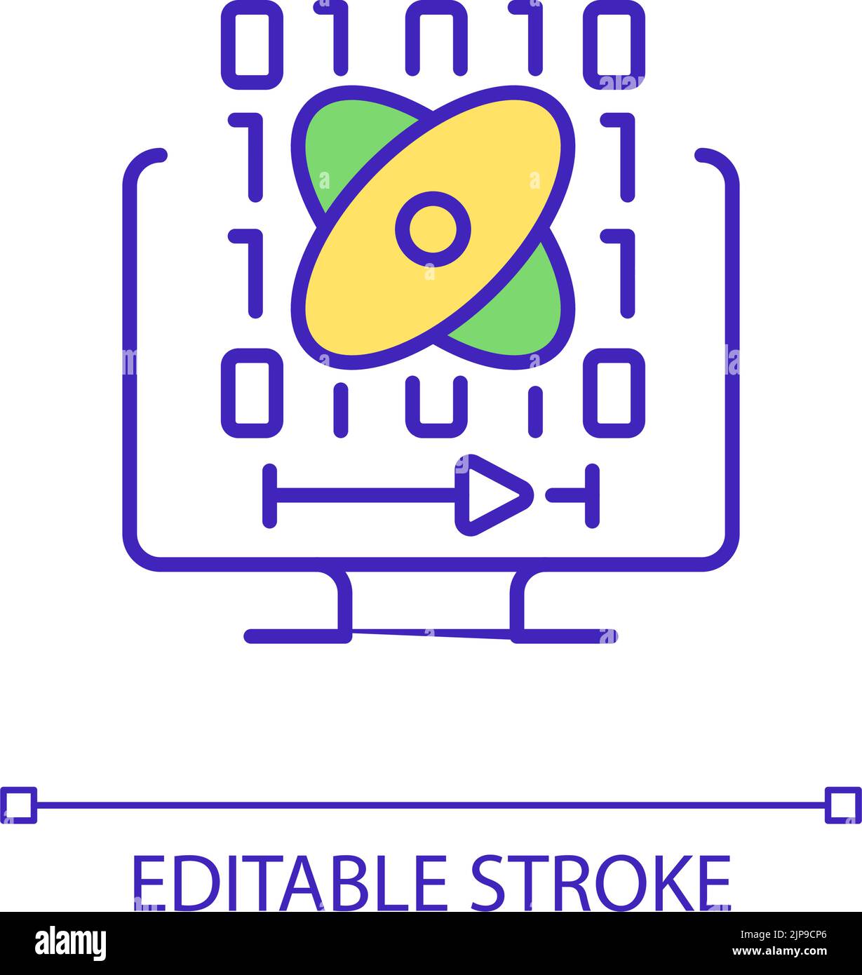 Data science courses RGB color icon Stock Vector Image & Art - Alamy