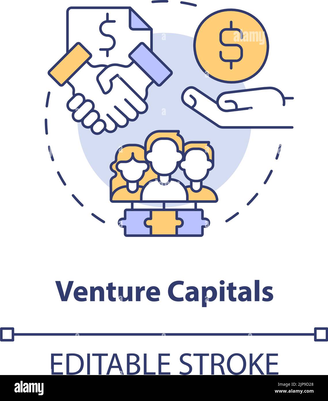 Venture capitals concept icon Stock Vector Image & Art - Alamy
