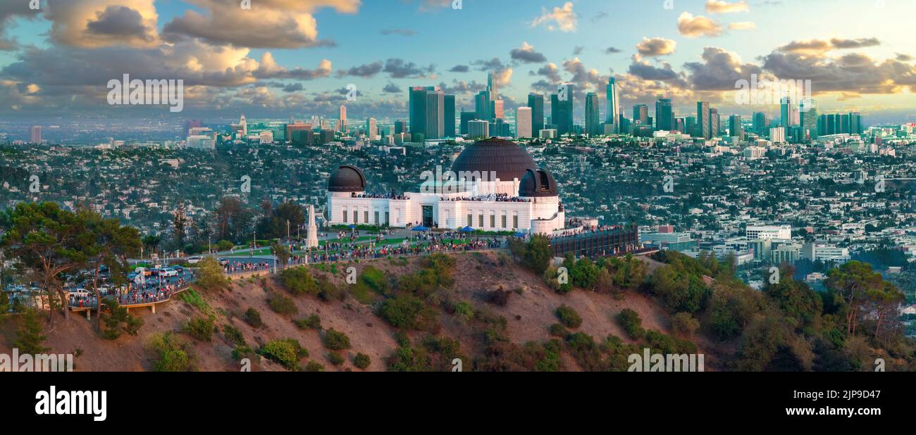 Los Angeles California Skyline Stock Photo - Alamy